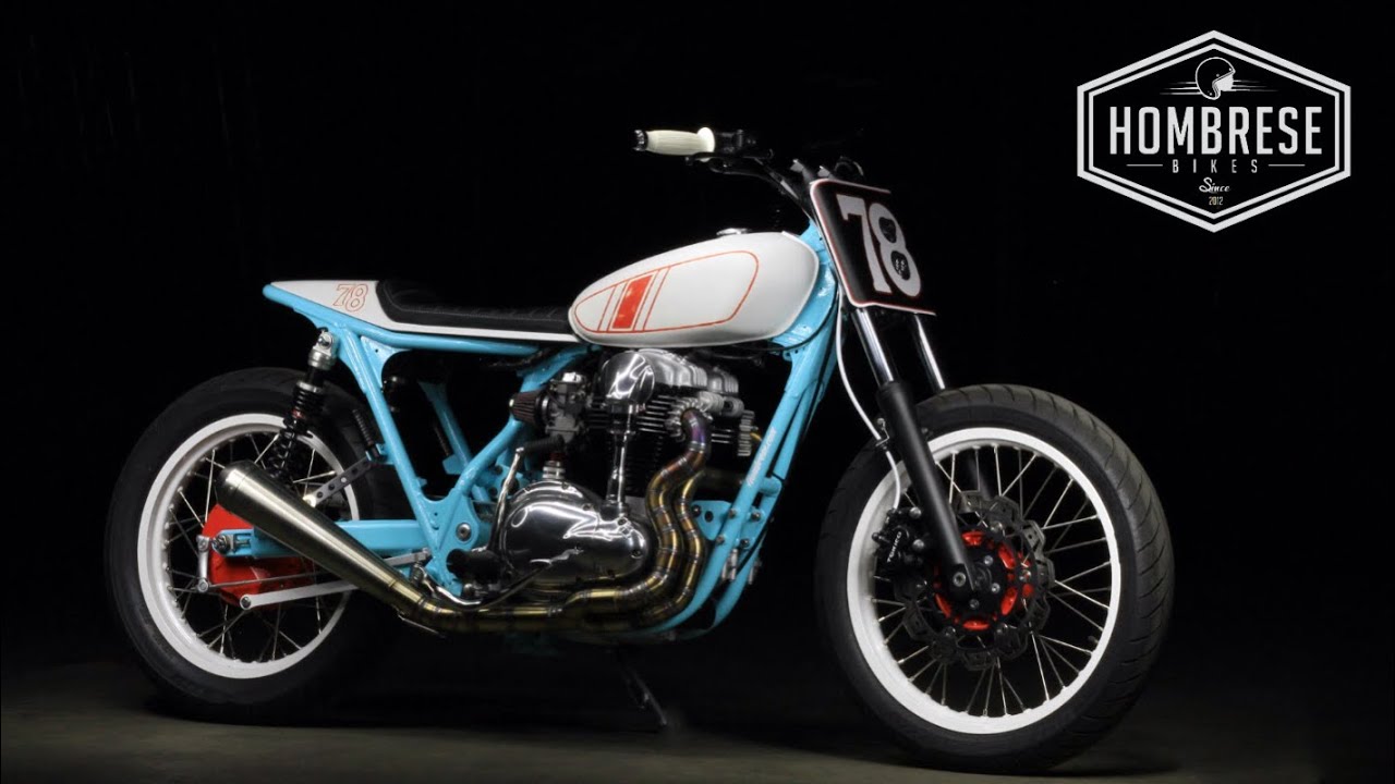 Kawasaki W650 Tracker by Builder Uwe Kostrewa @ HOMBRESE.BIKES - YouTube