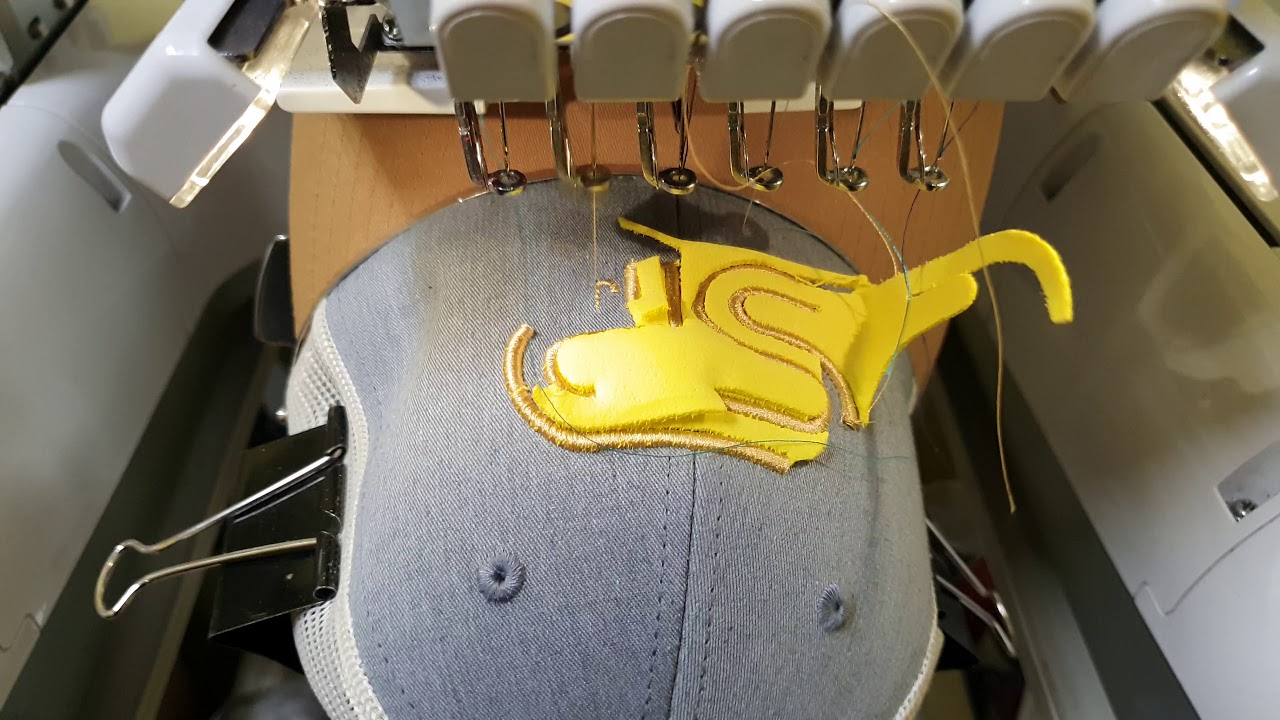 Bordados de Gorras en 3D - YouTube