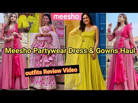 Meesho Haul | Meesho Dress/Maxi Dress Review💃Meesho Partywear Kurta ...