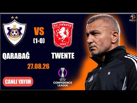 BAKIDA HƏLLƏDİCİ GECƏ! QARABAĞ - TVENTE CANLI YAYIM | RAFAEL MİRZƏYEV FOOTCAST TV