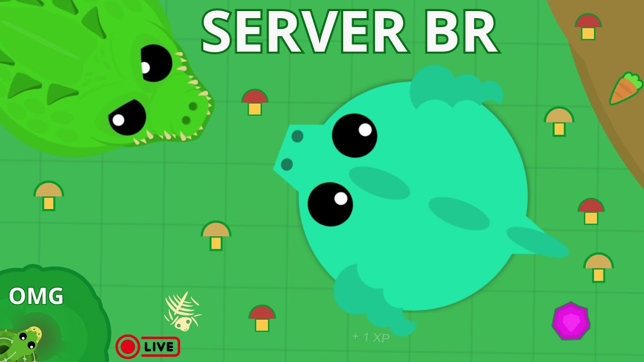Server BR in Mope.io Back! ┃ Livestream 🔴 - YouTube