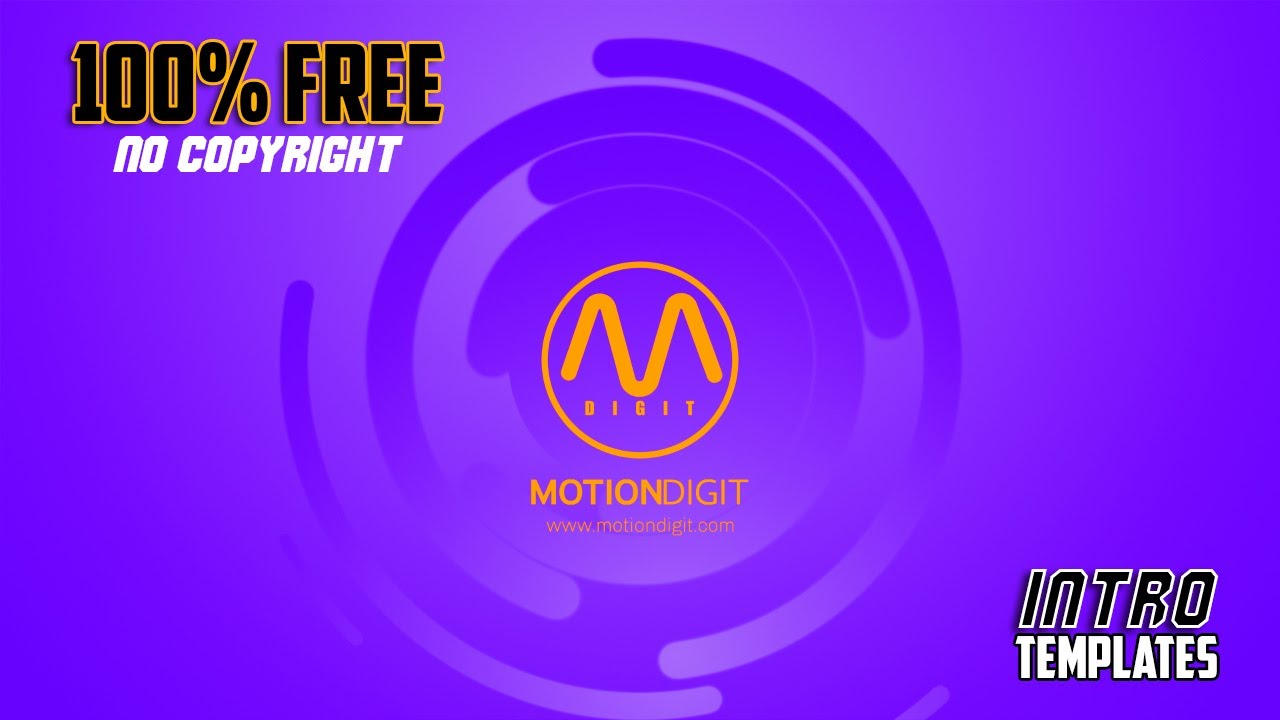 free youtube intro templates no copyright - YouTube