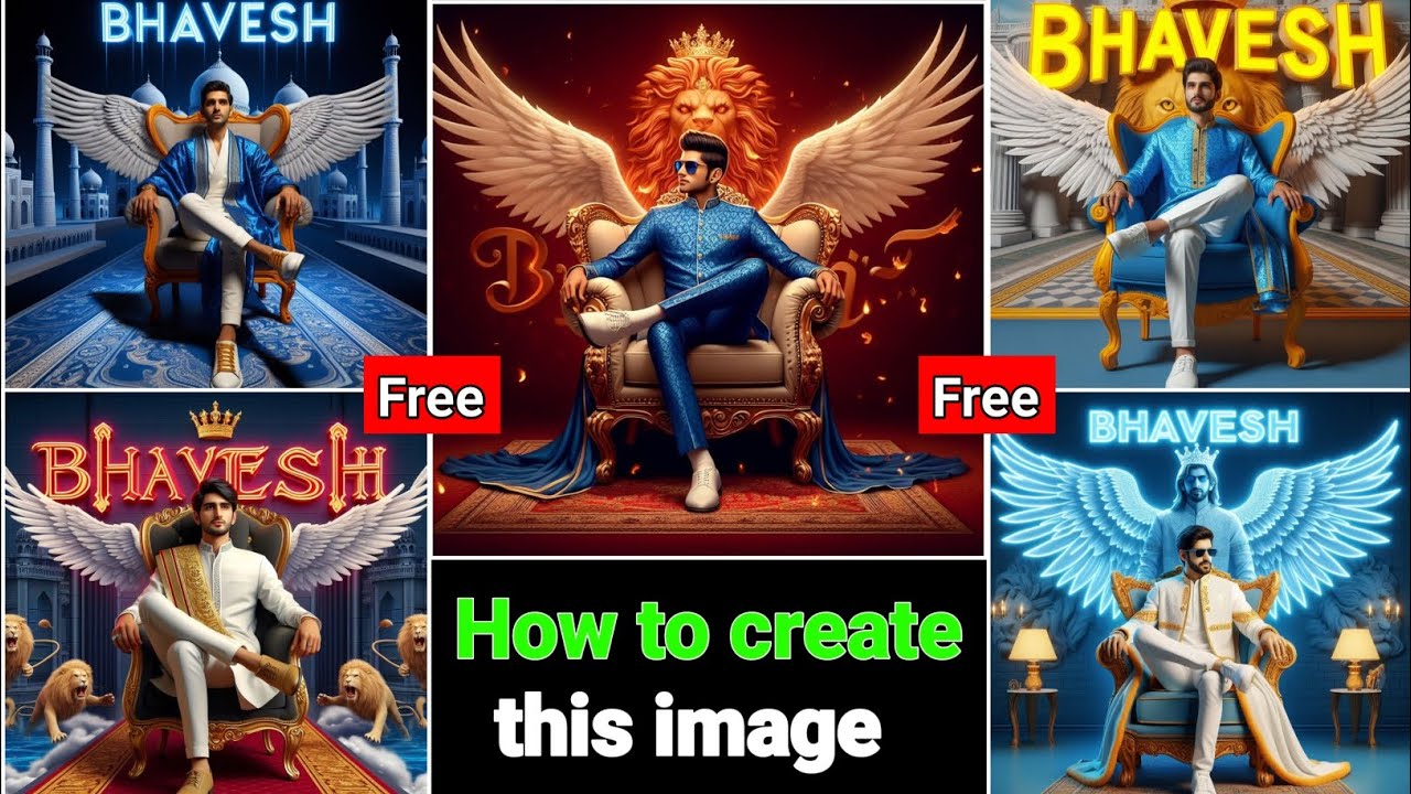 How To Create King Character 3D Ai Image | Bing Image Creator ...