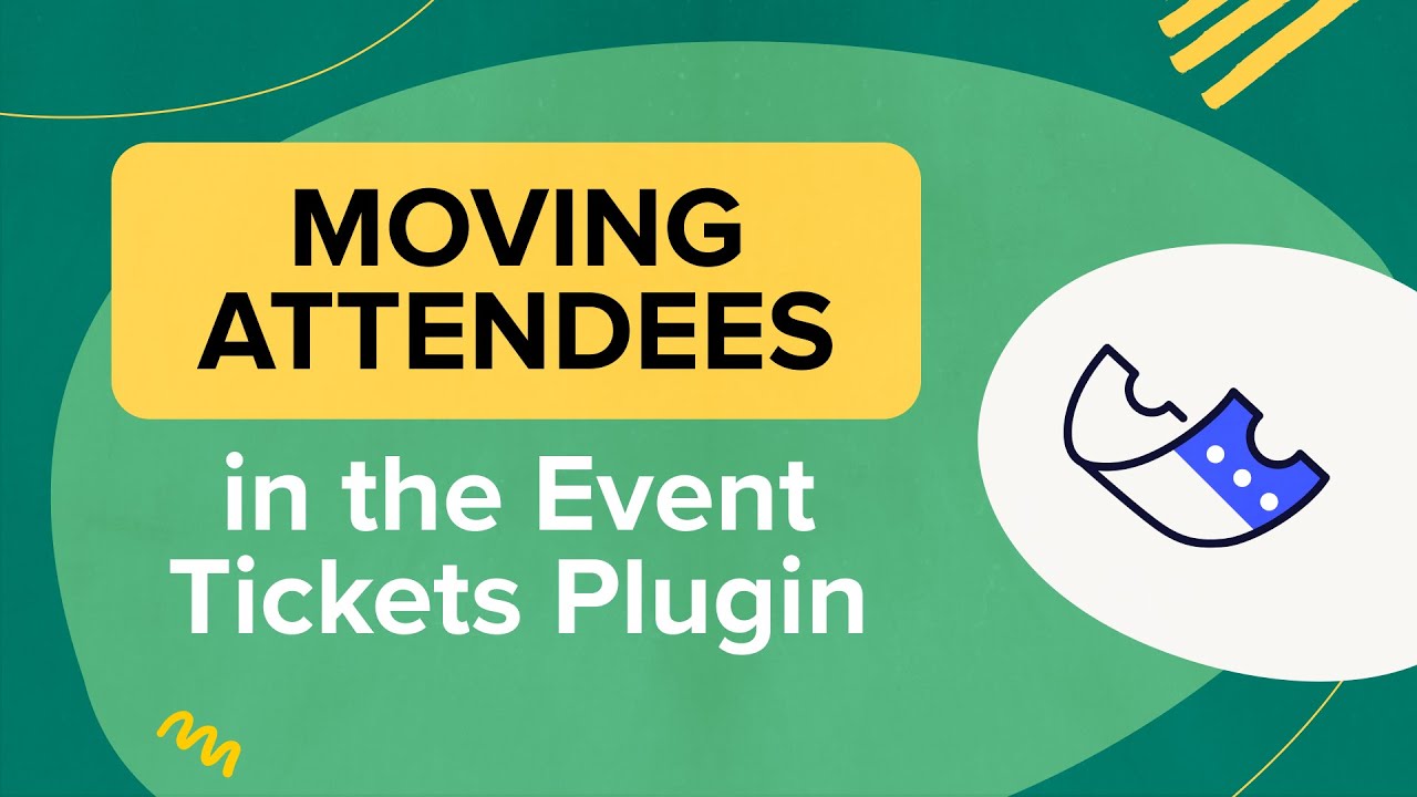 Moving Attendees in Event Tickets for WordPress - YouTube