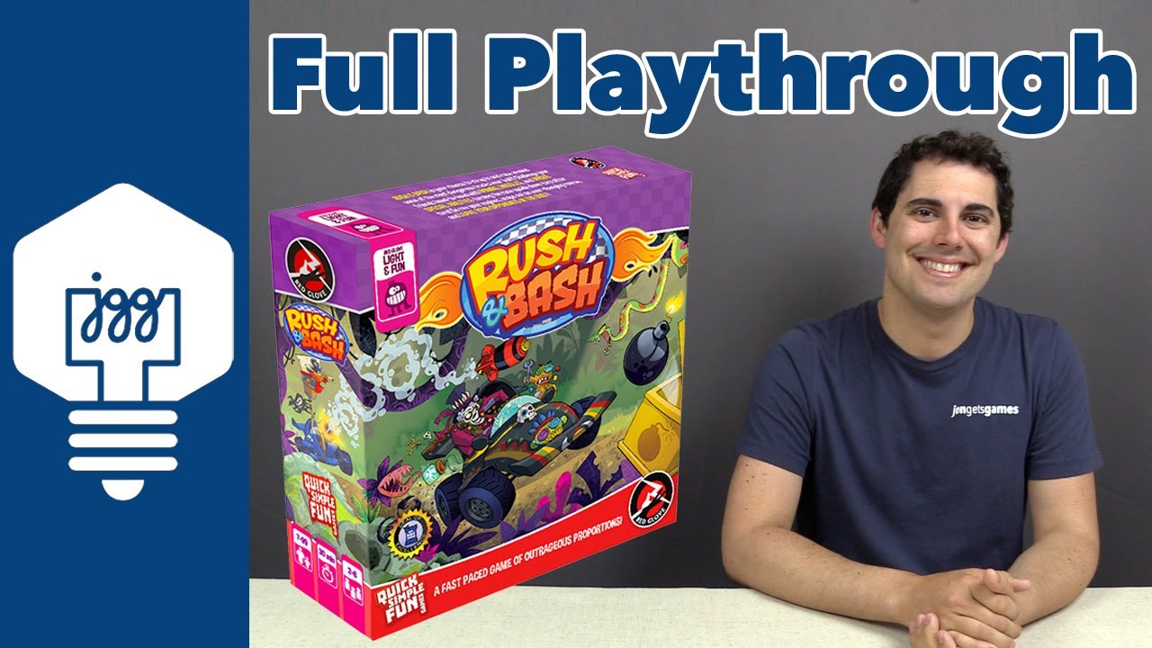 Rush & Bash Full Playthrough - JonGetsGames - YouTube