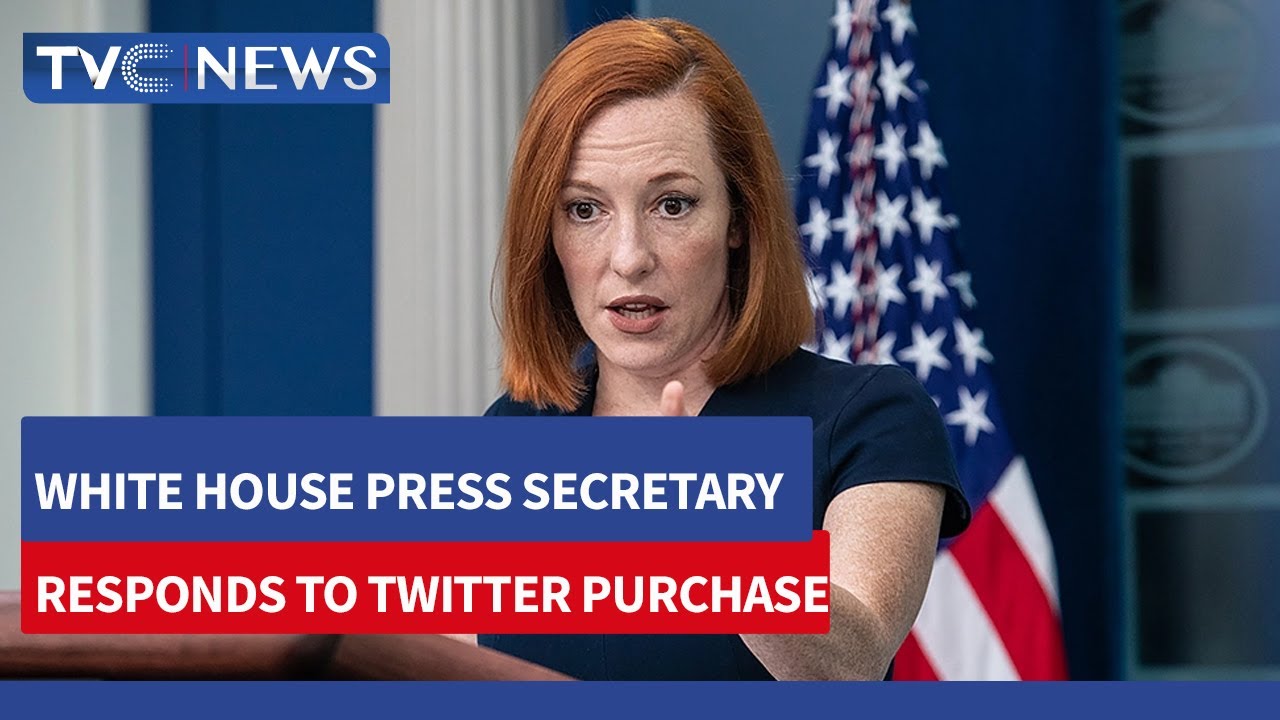 White House Press Secretary Responds to Twitter Purchase - YouTube
