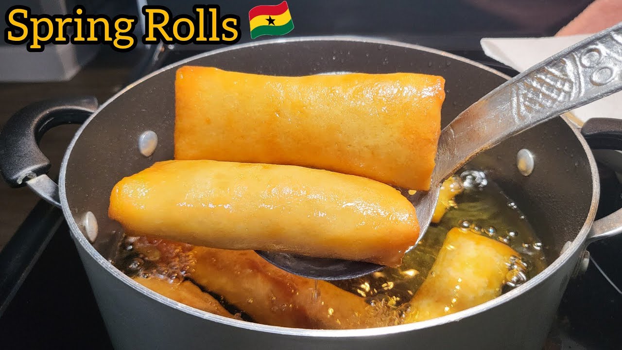 Scratch! spring rolls Ghana/Easy but delicious vegetable spring rolls ...