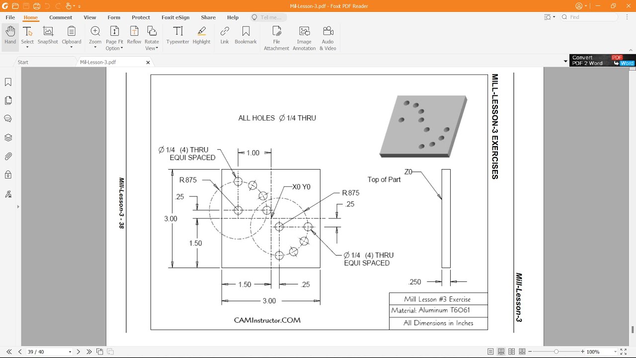 Mill Lesson 3 Exercise B - YouTube