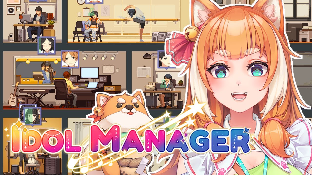 [Idol Manager] Shib will turn her friends into successful idols!! - YouTube