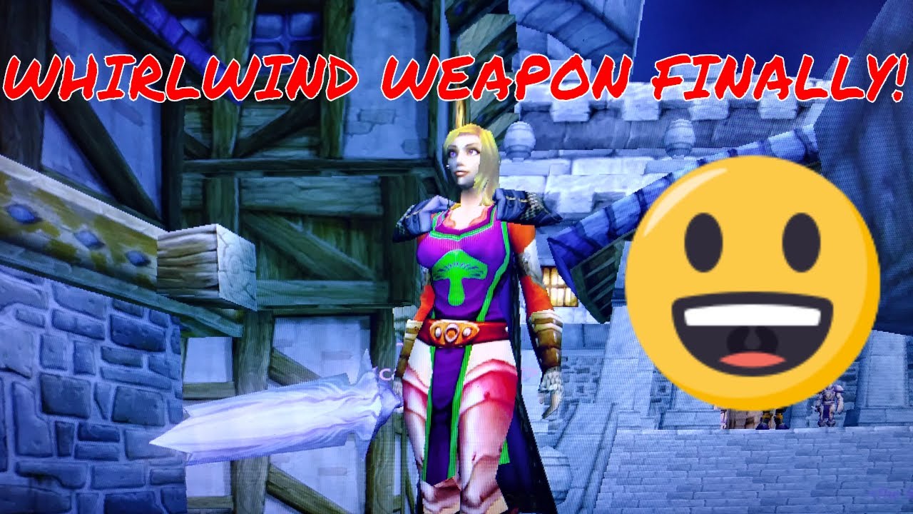 Netherwing WoW, WHIRLWIND WEAPON, level 30 warrior class quest - YouTube