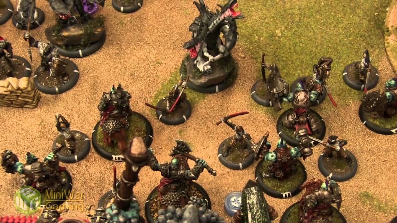 Trolls vs Legion Warmachine Battle Report - Warmachine League Season 2 ...
