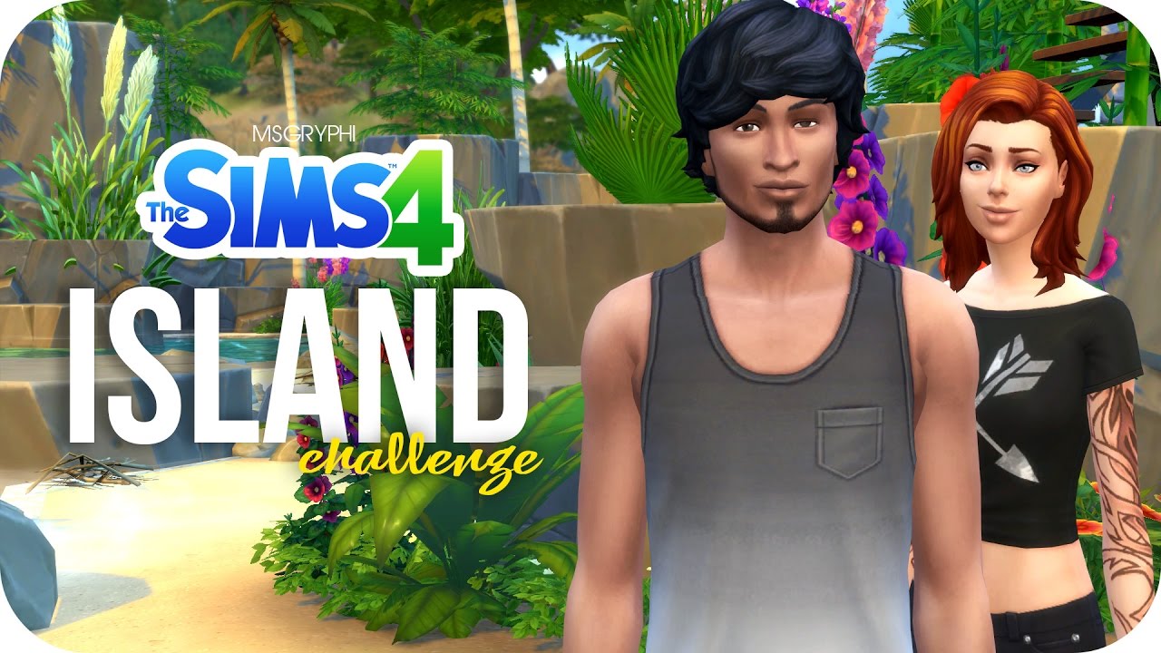 The Sims 4 Island Challenge- Part 2 - [Good Vibes] - YouTube