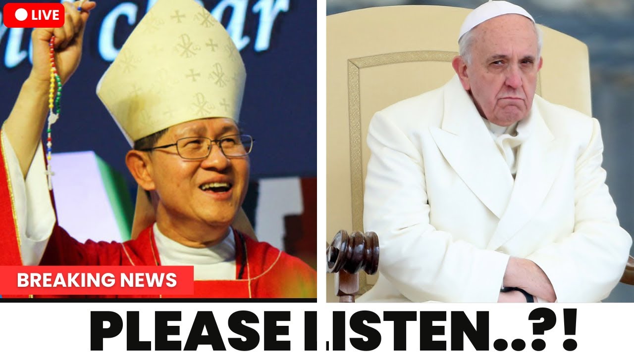 7 MINUTES AGO, Pope Francis Resigned & Luis Tangle Is OFFICIALLY Pope ...