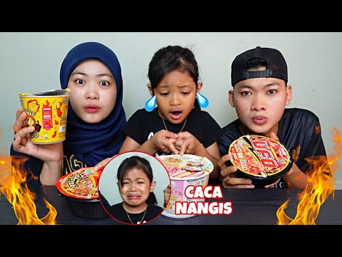 MAKAN 4JENIS MIE ,PAKSU BUAT CACA MENANGIS PULAK 😓‼️ - YouTube