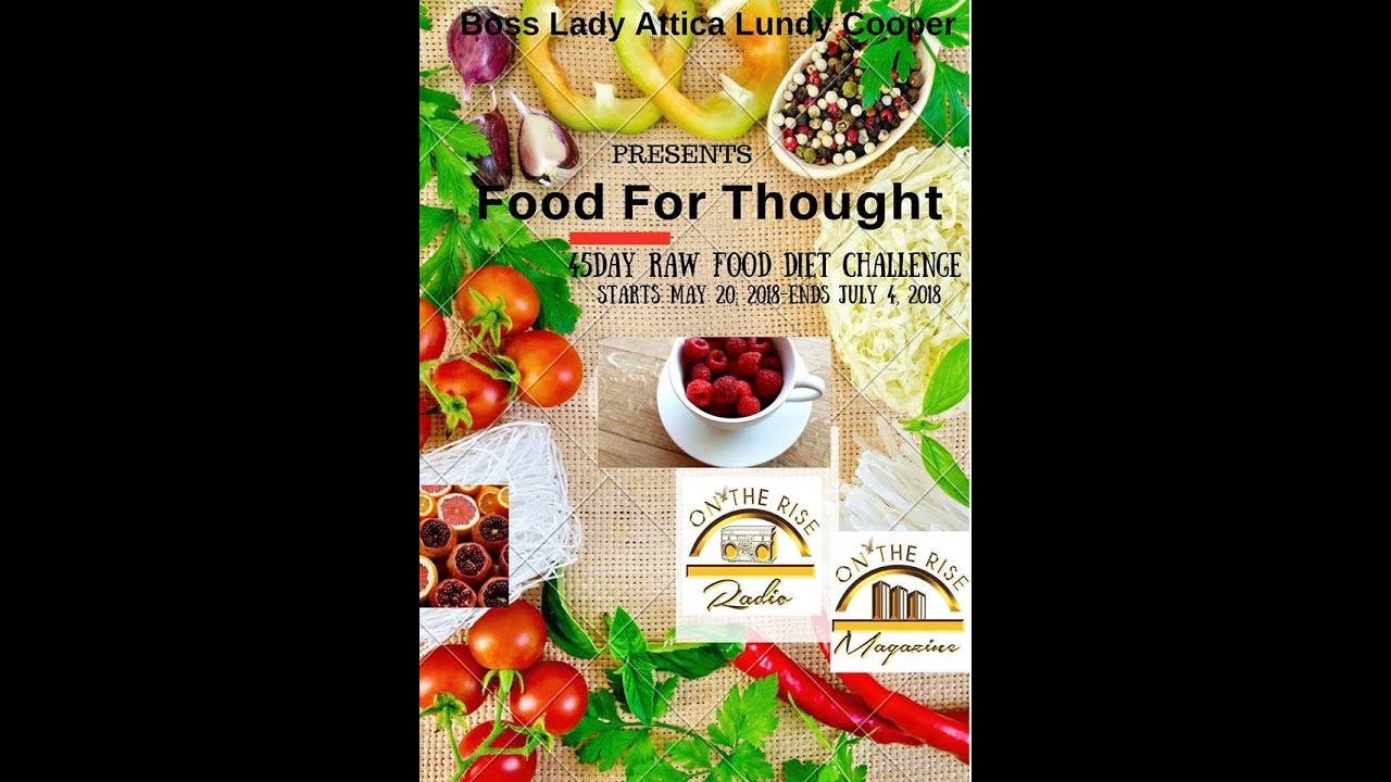 45 Day Raw Food Diet Challenge Welcome to the challenge intro - YouTube