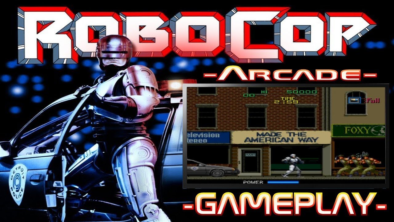 RoboCop: Arcade GAMEPLAY (PC HD/ MAME) - YouTube