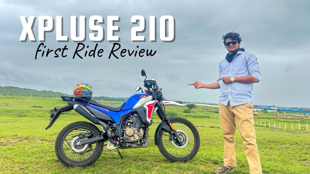 Hero Xpluse 210 First Ride Review details - YouTube