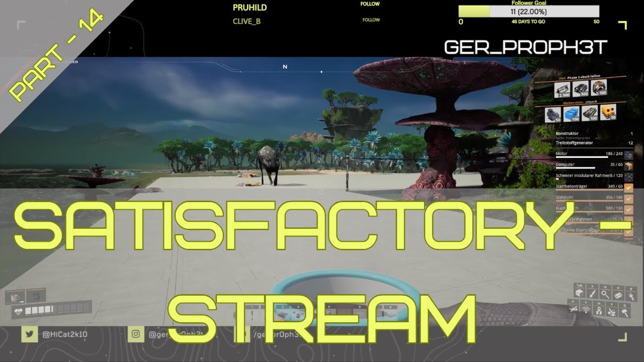 Satisfactory - Stream - Part 14 - YouTube