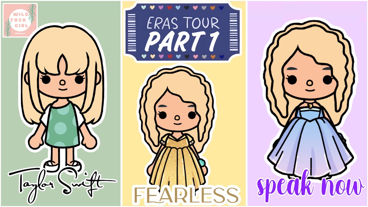 TAYLOR SWIFT 👩🏼 ERAS TOUR 🎶 PART 1 💖 TOCA BOCA WORLD 🌍 - YouTube