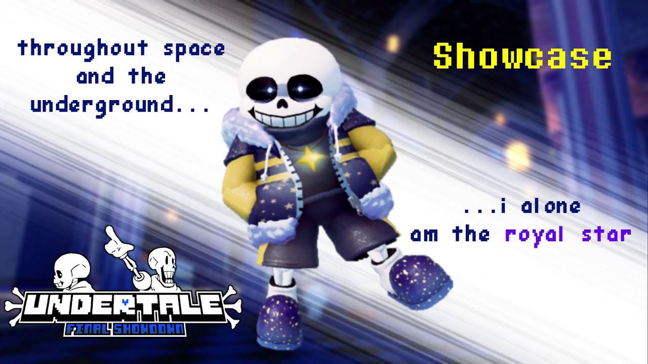 Showcase: Outertale Sans - YouTube