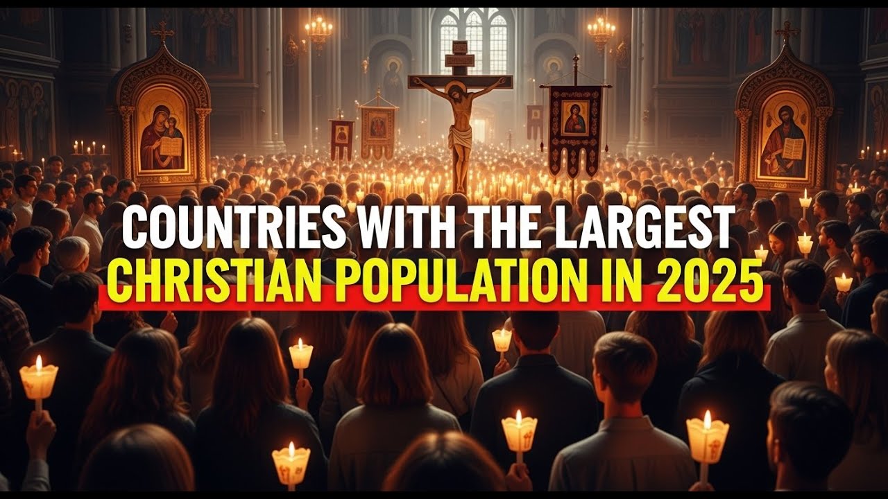 Top 11 Countries With The Largest Christian Population in 2025... - YouTube