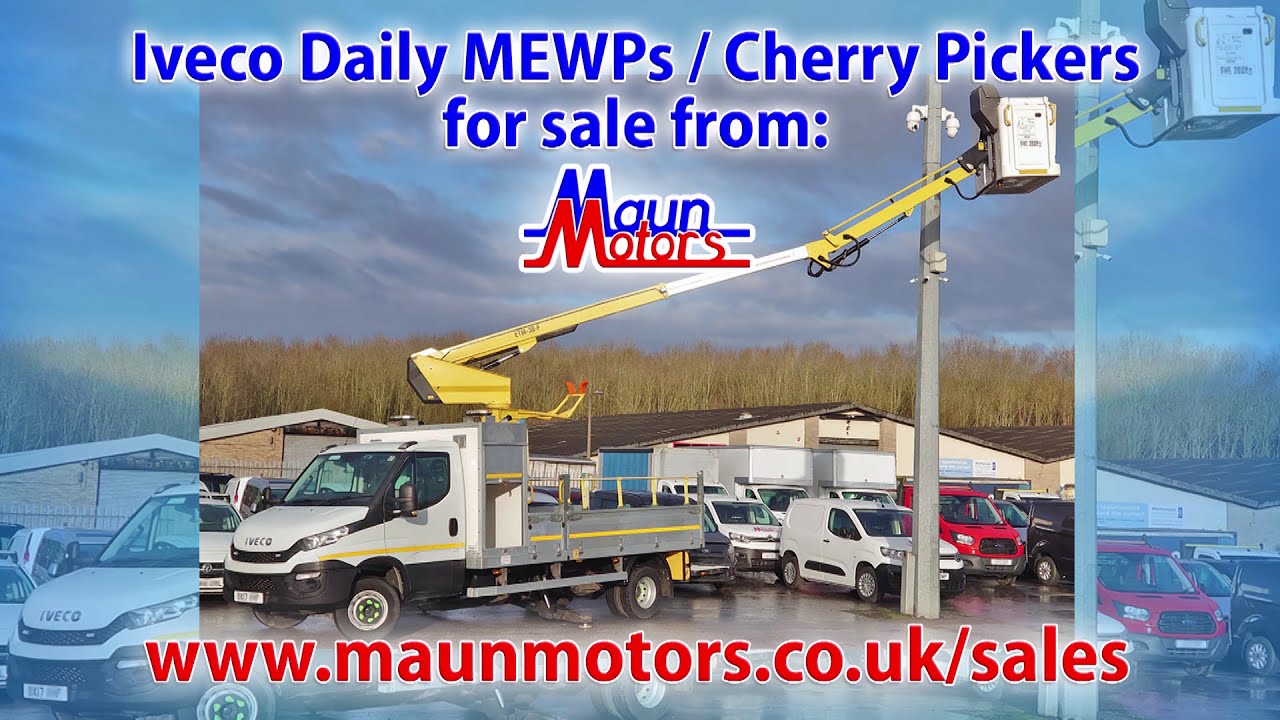 Iveco Daily 72C17 HI-MATIC Chassis-based MEWPs (Cherry Pickers ...