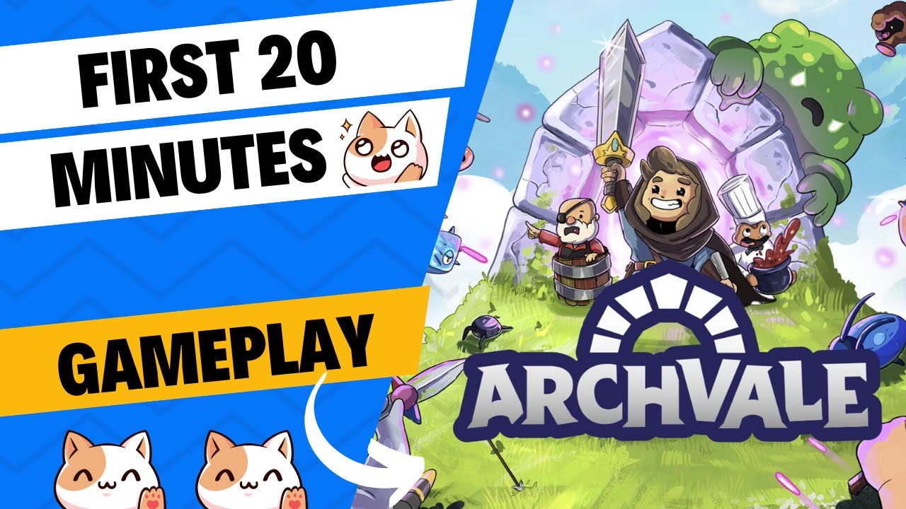 FIRST 20 MINUTES: Archvale. Gameplay (PC) - YouTube