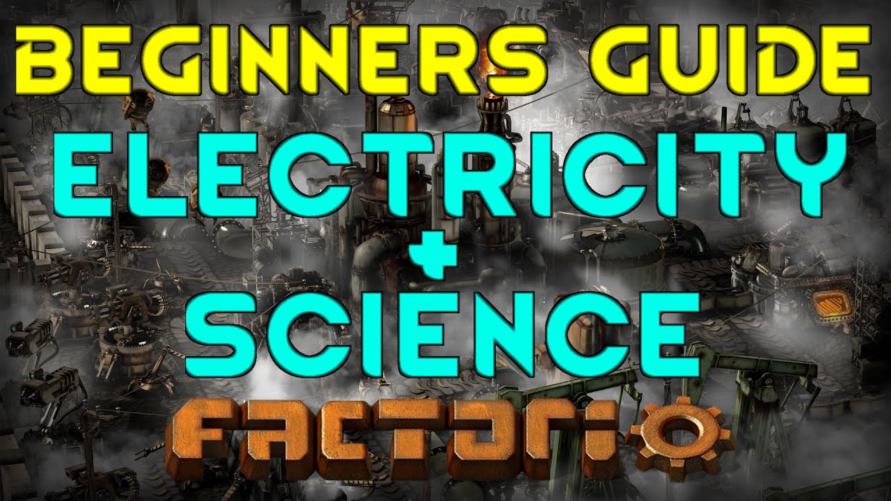 ELECTRICITY & SCIENCE - Factorio Beginner Guide Tutorial 02 - YouTube