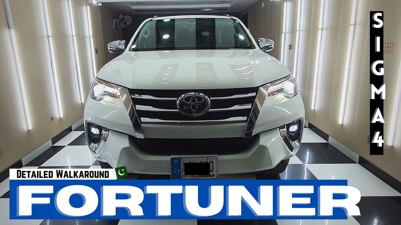 Toyota Fortuner | Sigma 4 | 2800cc | Detailed Walkaround | Fortuner ...