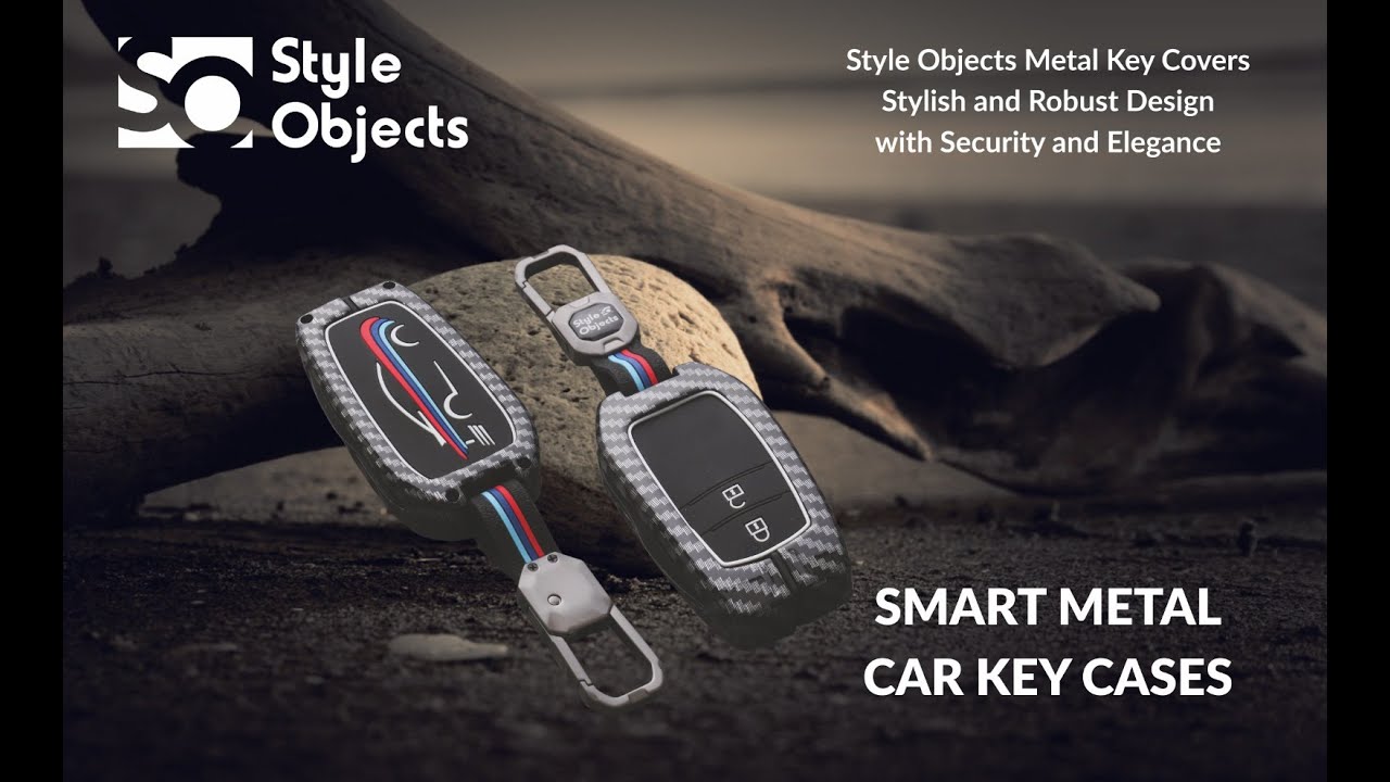 Luxury Metal Key Cover compatible with Tata Cars - YouTube