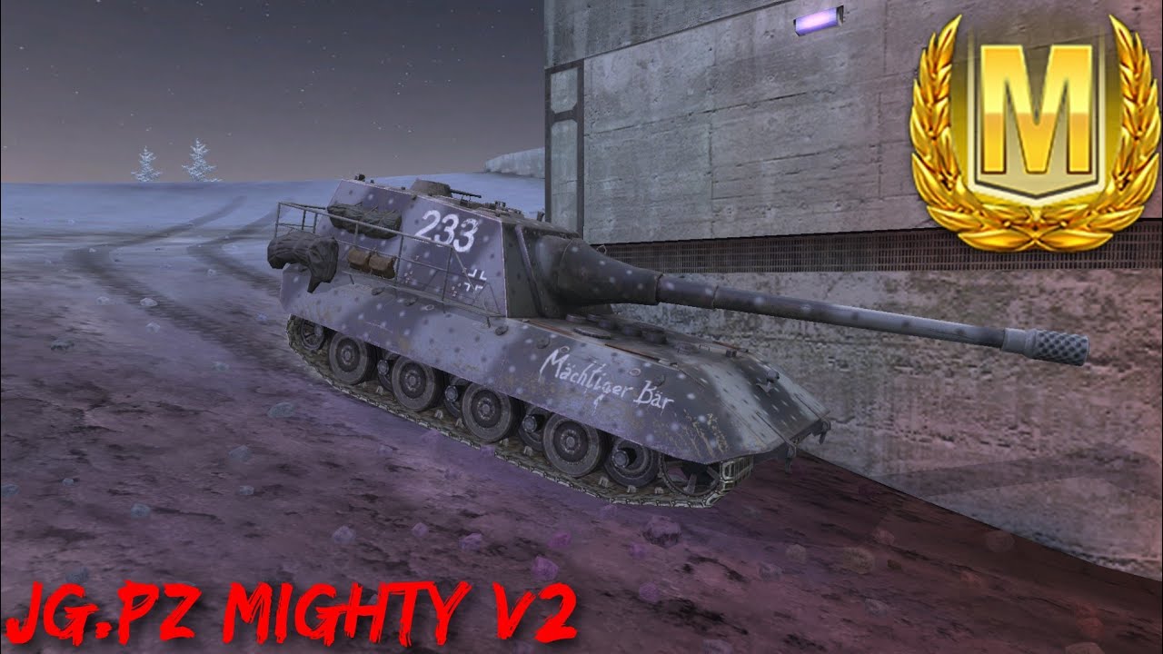 World Of Tanks Blitz-Jg.Pz. Mighty M V2 - YouTube