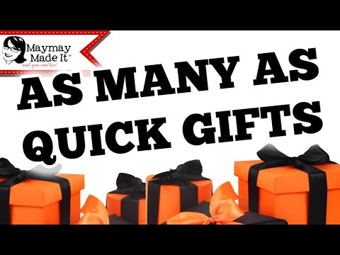 AS MANY AS Quick Gift Idea that EVERYONE can use! - YouTube