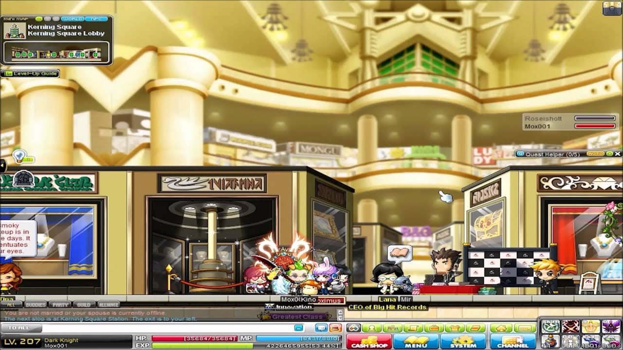 [HD] LvL 95 Charm Trait Quest - Sparkling Eyes - Global MapleStory Bera ...
