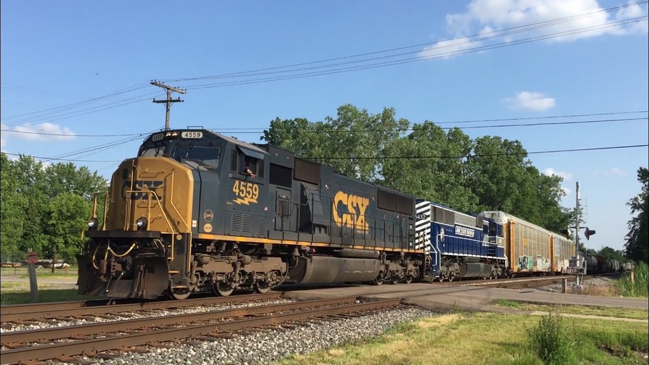 CSX Northbound L313 - YouTube