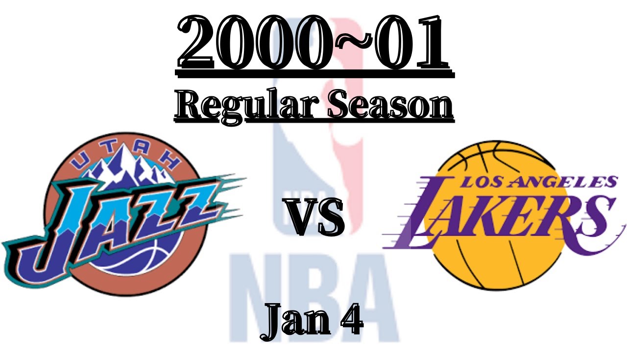 【NBA】2000~01 ジャズ vs レイカーズ full 0104 - YouTube