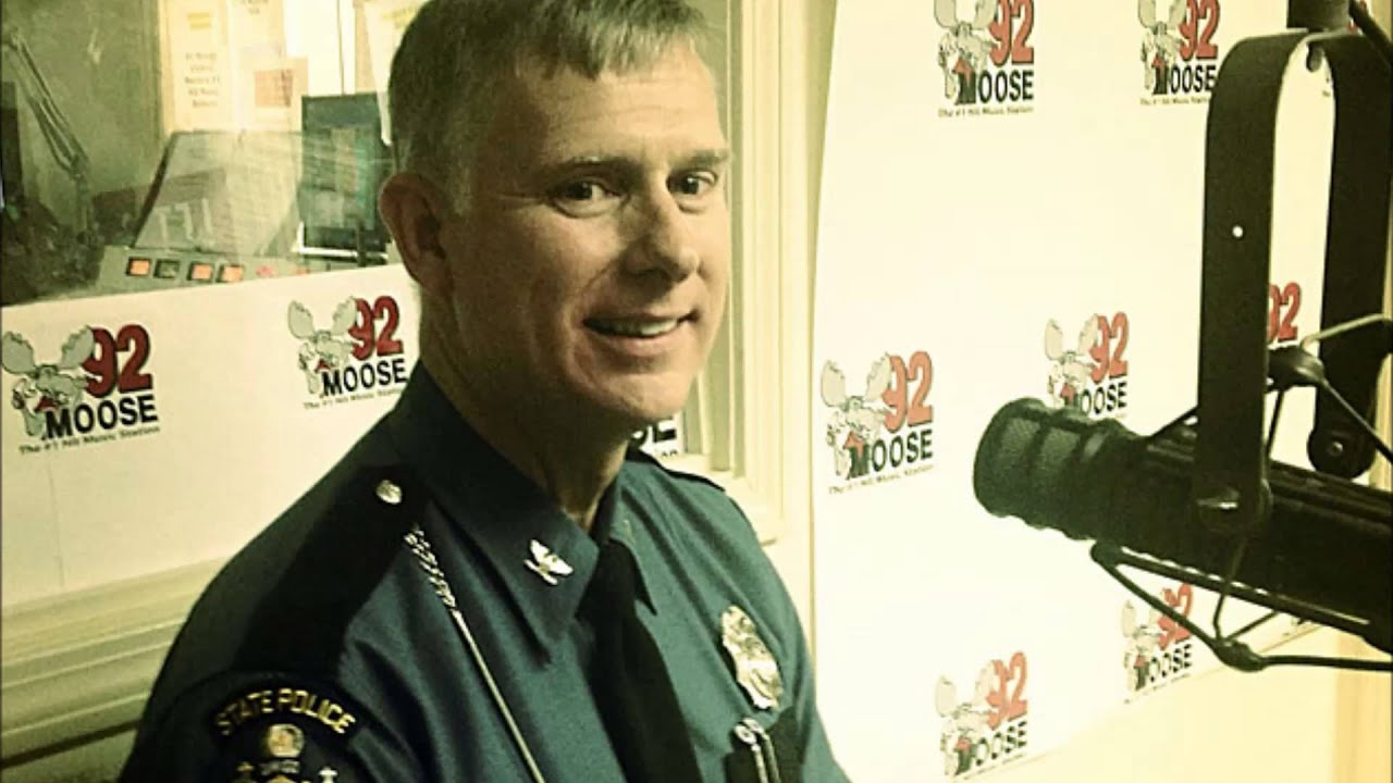 Colonel Robert Williams, Maine State Police on 92 Moose Morning Show ...