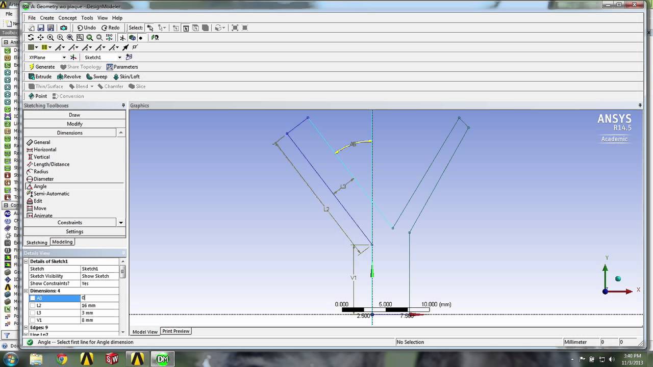 SimCafe: Artery in ANSYS, Geometry part 1 - YouTube
