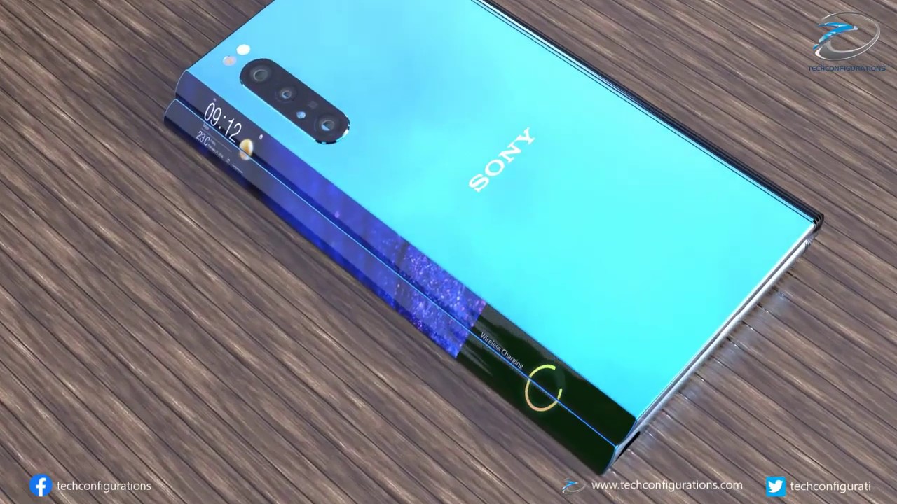 Sony Xperia XZ5 Fold Design Concept ,Specifications the Galaxy Fold ...