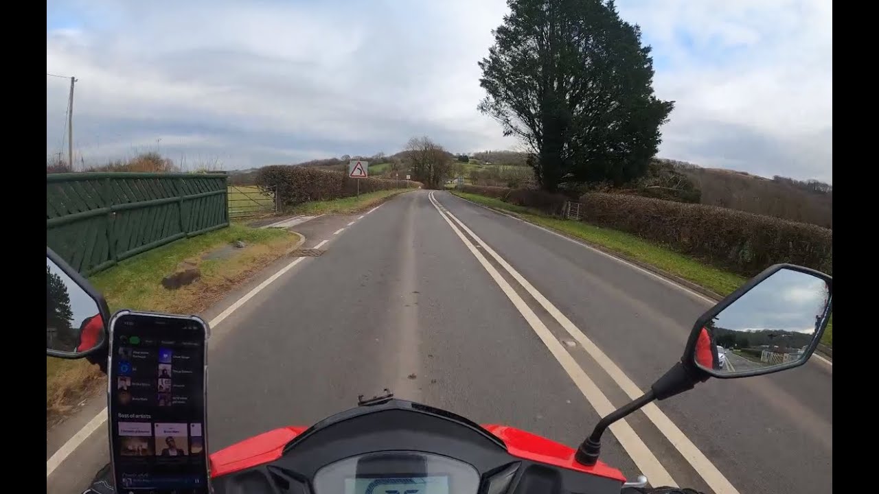 50cc top speed and long ride - YouTube