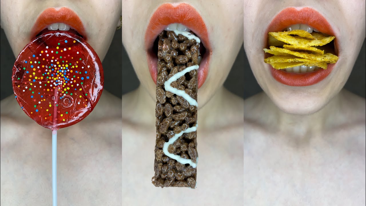 ASMR SNACKS:Asmr Ice cearm Eating Sounds🍦🤤 - YouTube