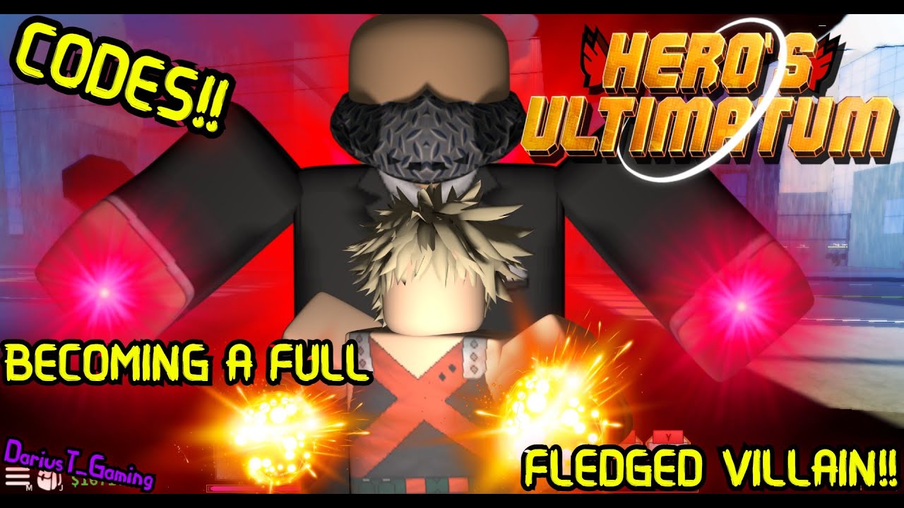 HEROES ULTIMATUM- (CODES) BECOMING A FULL FLEDGED SUPER VILLAIN PART ...