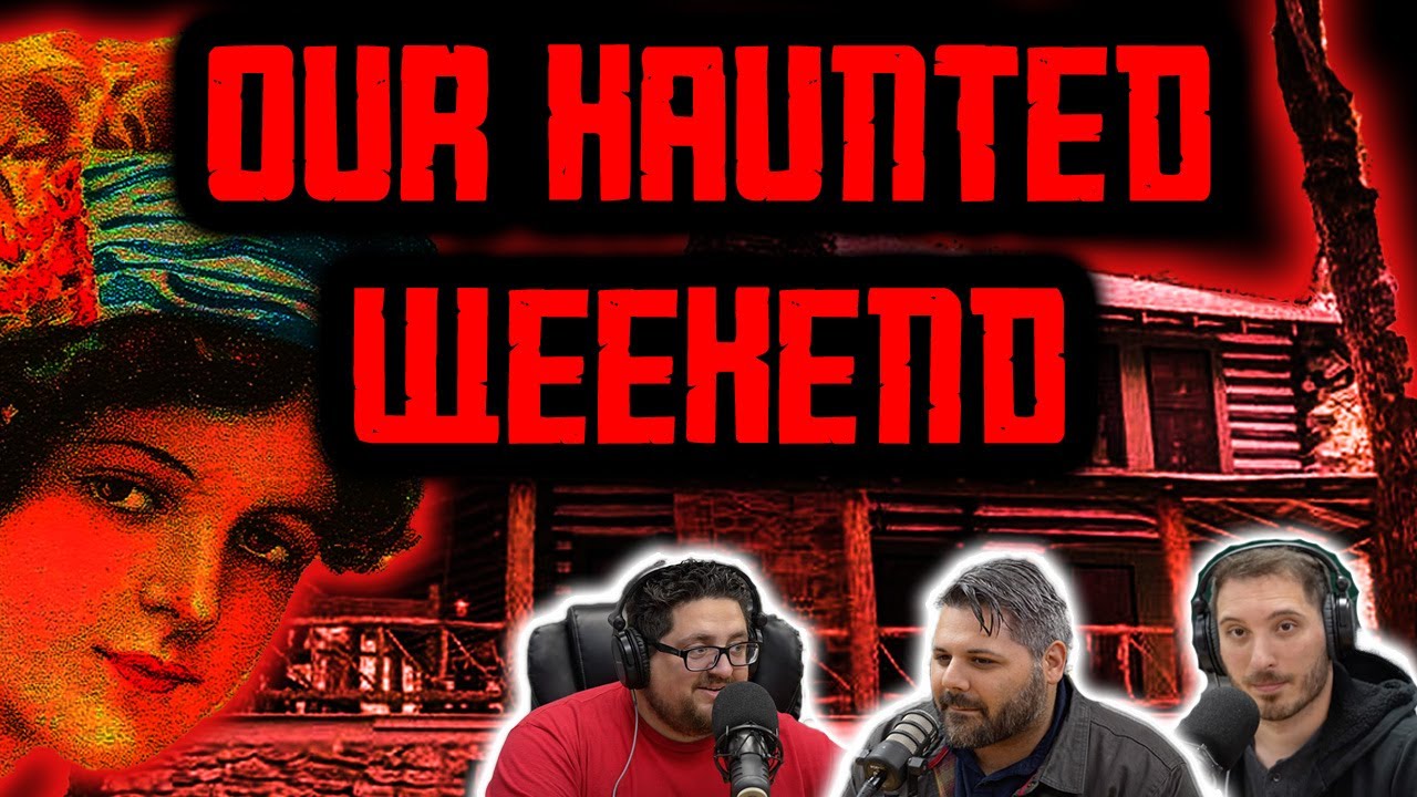 We spent a weekend in a HAUNTED cabin! - YouTube