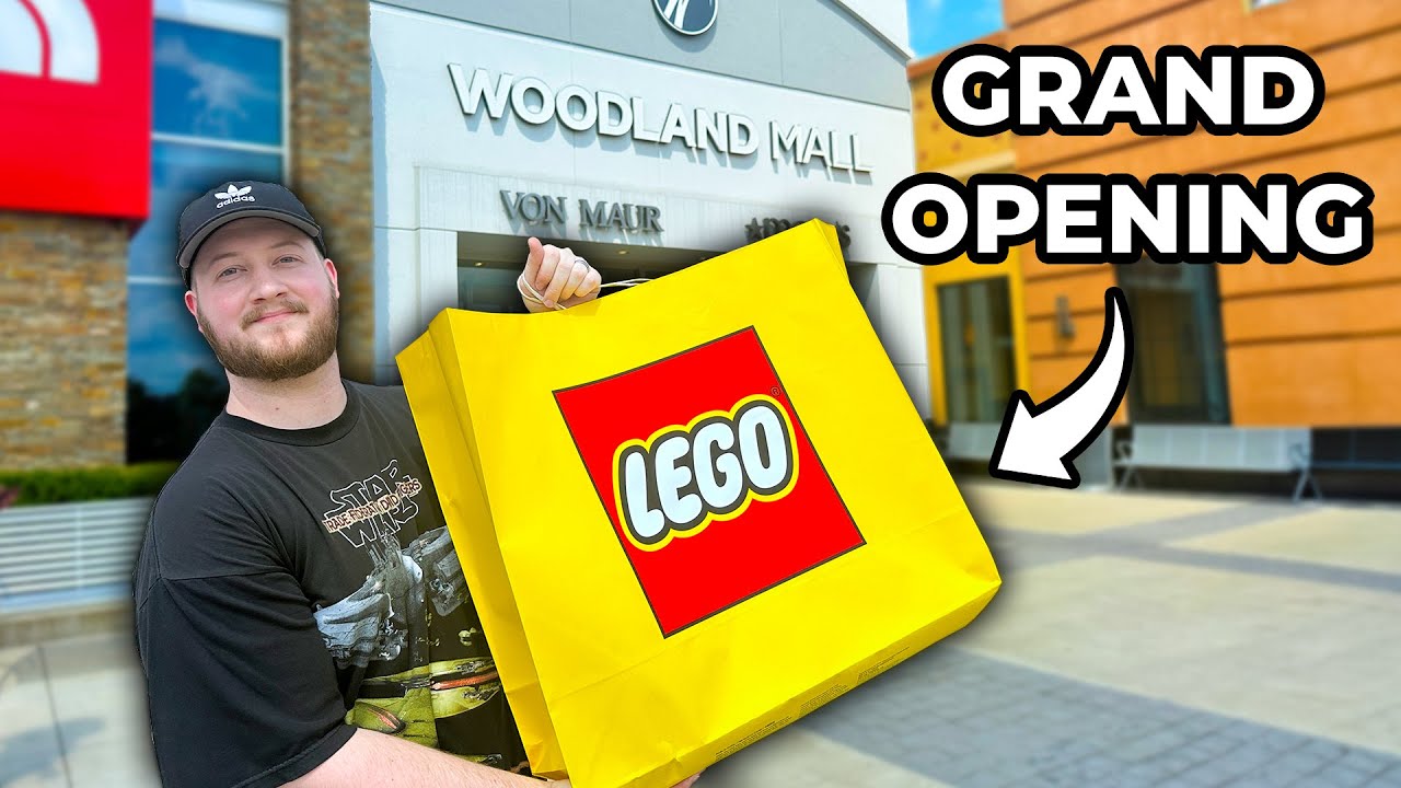 Opening Day at the LEGO STORE | GRAND RAPIDS - YouTube