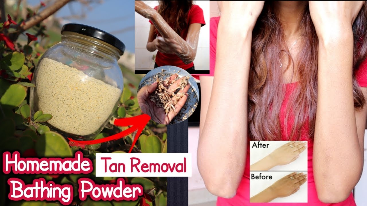 Tan Removal Bathing Powder at Home | Tan Clear Body with in 30 days # ...