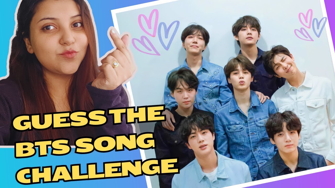 I tried guessing BTS songs ..I failed !! BTS song challenge || #bts # ...