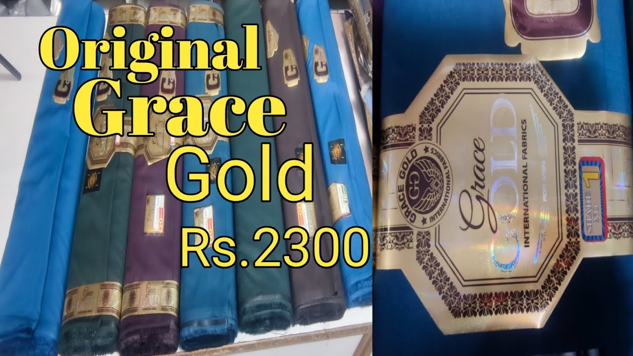 Original Grace gold fabric |gents suit |winter collection 03008810032 ...