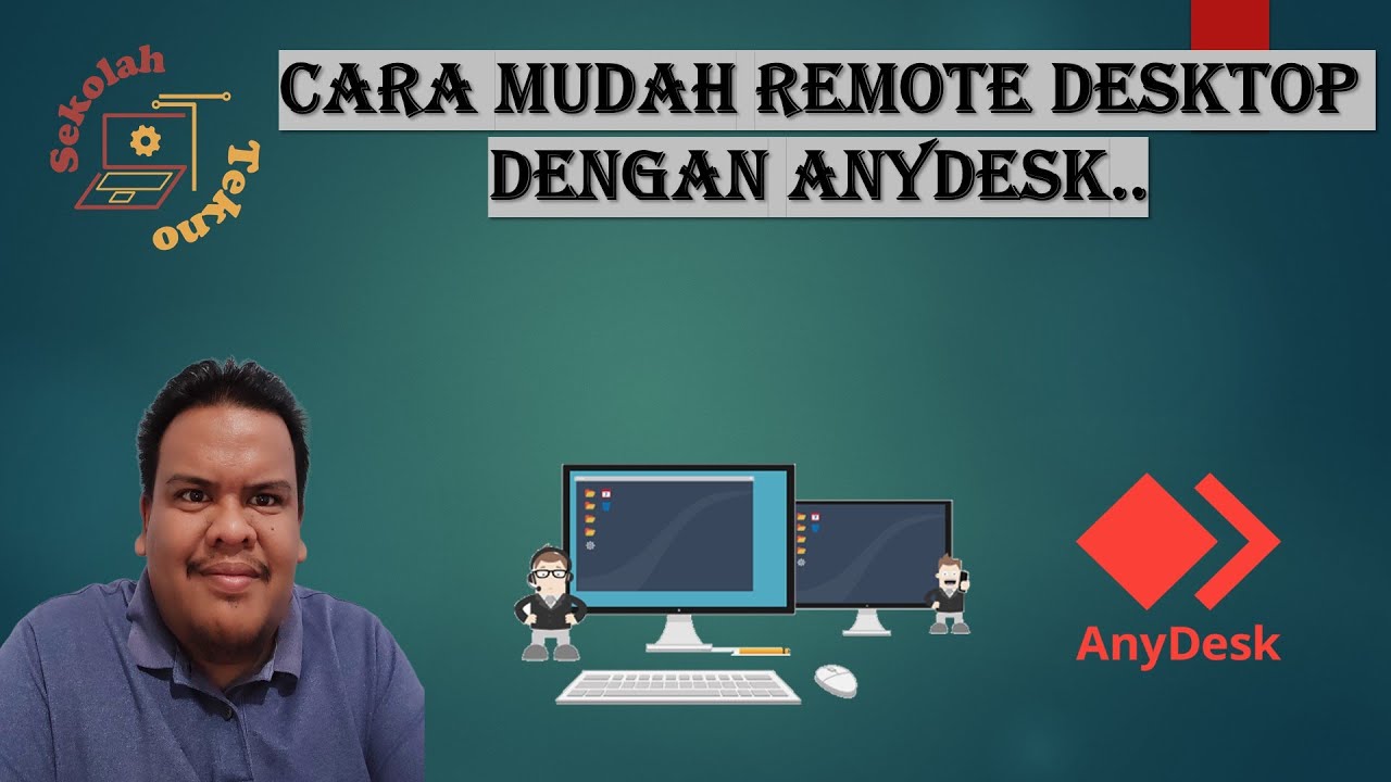 Easy Way to Remote Desktop with AnyDesk.. - YouTube