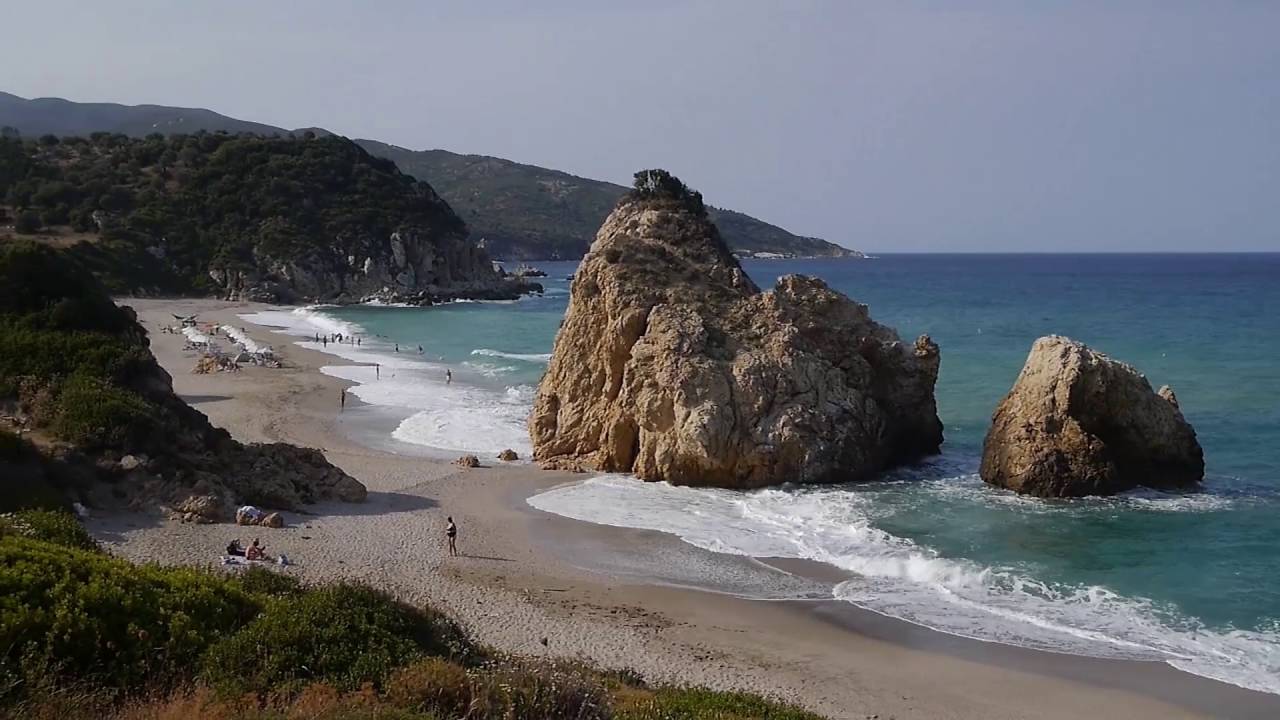 Potistika Beach in Greece is Gorgeous - YouTube