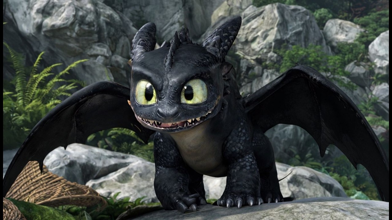 How to Train Your Dragon | Toothless' New Tail Scene Fandango Family (3 ...