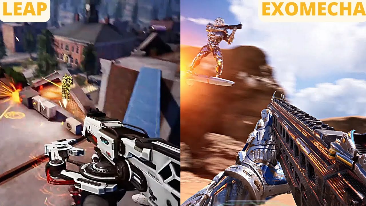 LEAP (PS5) vs EXOMECHA (Xbox Series X) | 2 FPS GAMES TO WATCH IN 2022 ...